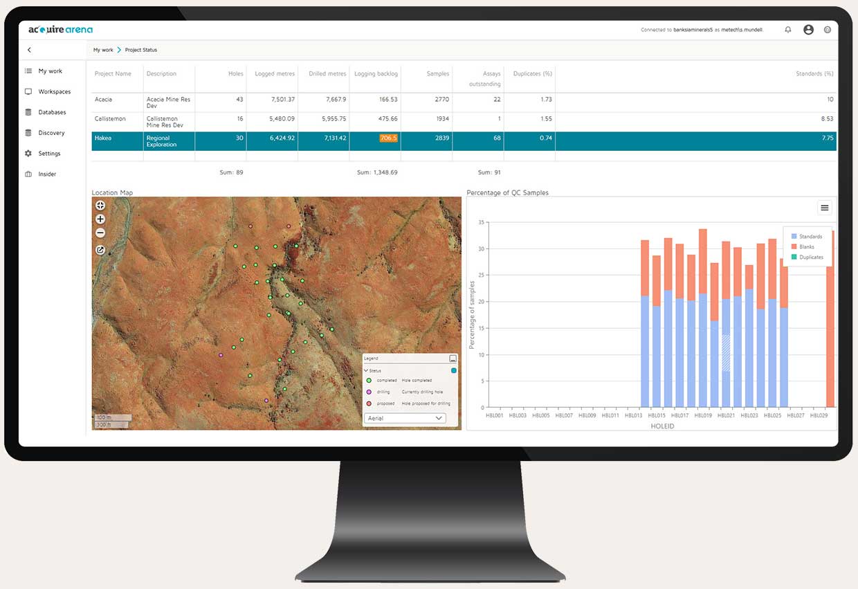 Geological data management software – GIM Suite | acQuire